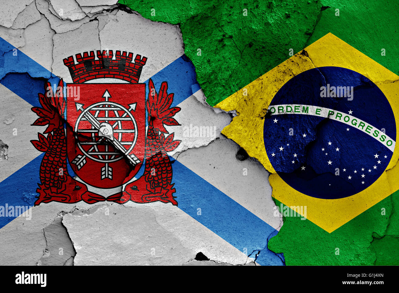 Rio de janeiro flag hi-res stock photography and images - Alamy