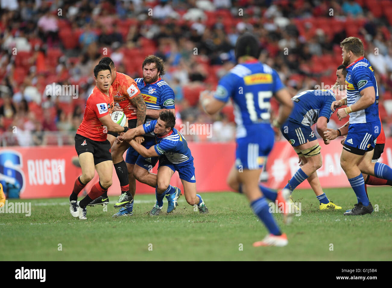 Akihito YAMADA (JPN), Right Wing, Super Rugby 2016 : Sunwolves vs ...