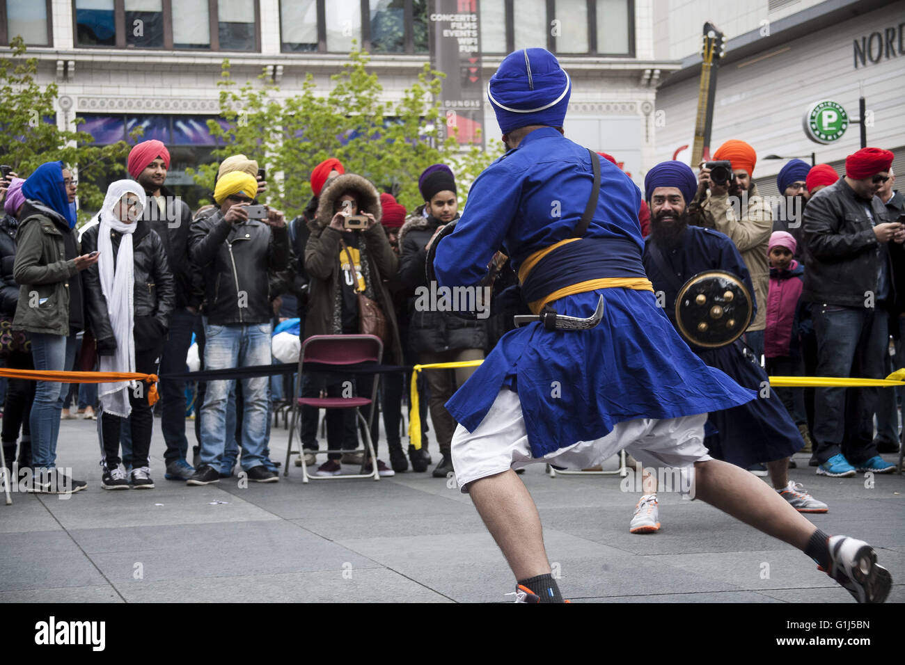 Toronto, Ontario, Canada. 15th May, 2016. The Sikh Youth Federation ...