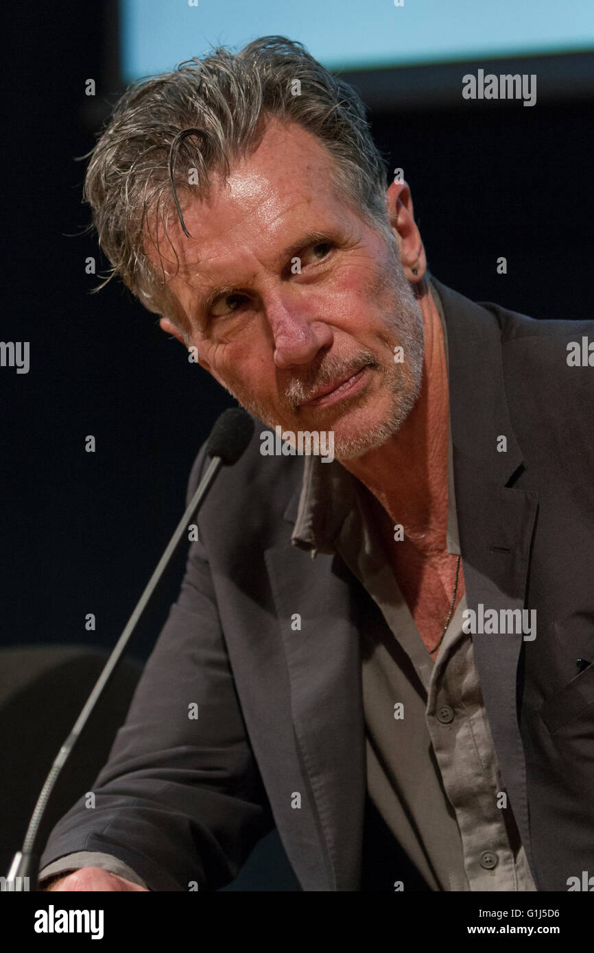 Torino, Italy. 15th May 2016. American writer Michael Cunningham is ...
