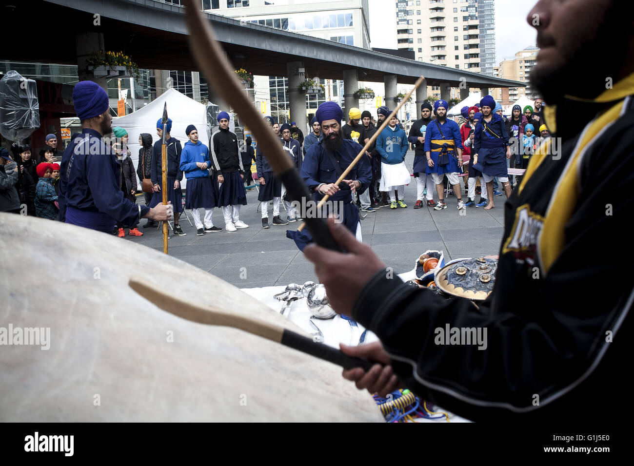 Toronto, Ontario, Canada. 15th May, 2016. The Sikh Youth Federation ...