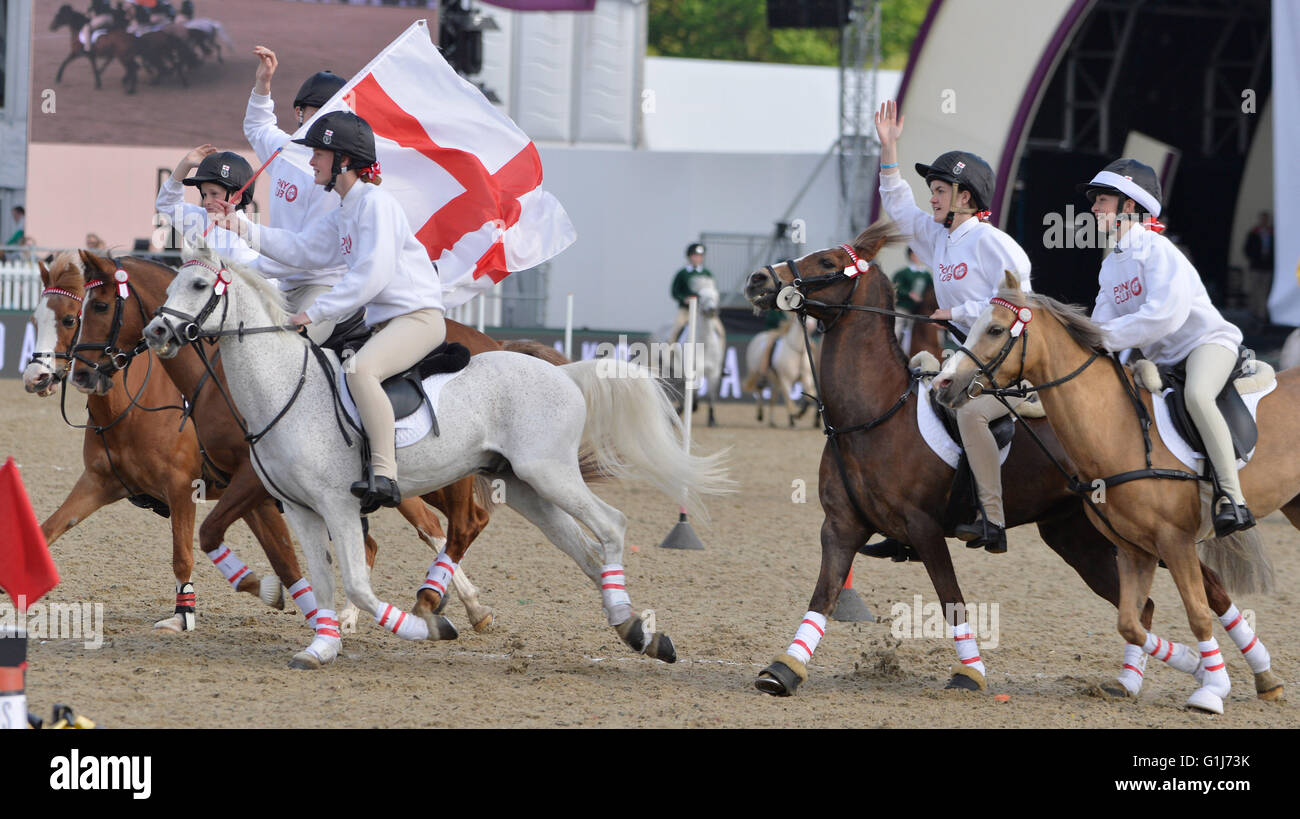 Daks pony club mounted games royal windsor horse show hi-res stock photography and images - Alamy