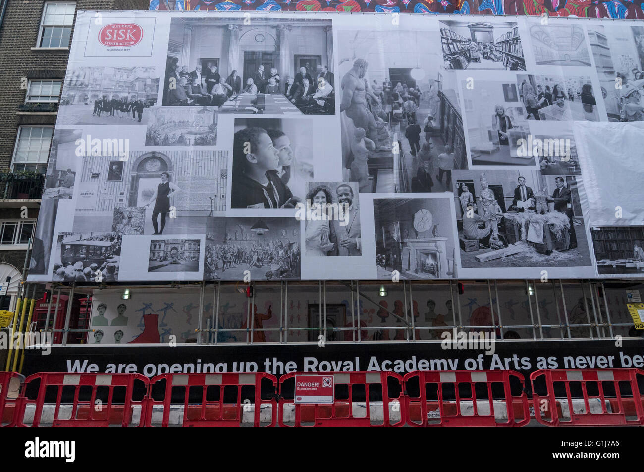 London, UK. 16 May 2016. A monumental public artwork called "RA Family ...
