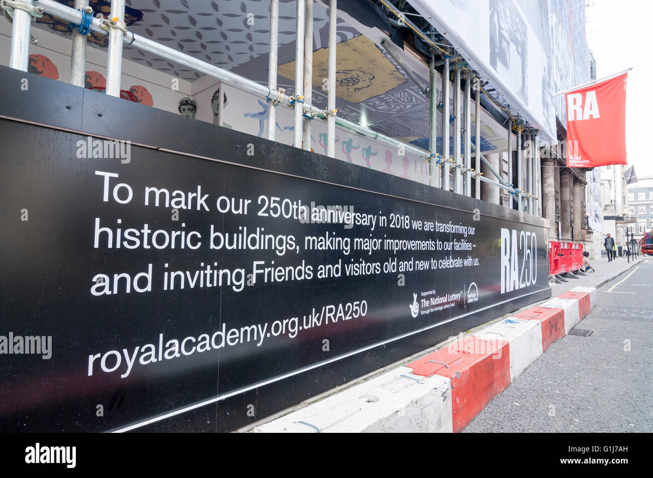 London, UK. 16 May 2016. A monumental public artwork called "RA Family ...
