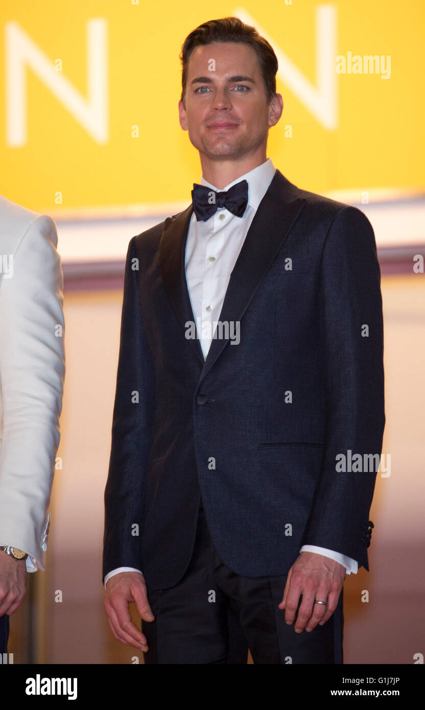 Cannes, France. 15th May, 2016. Actor Matt Bomer attends the premiere ...
