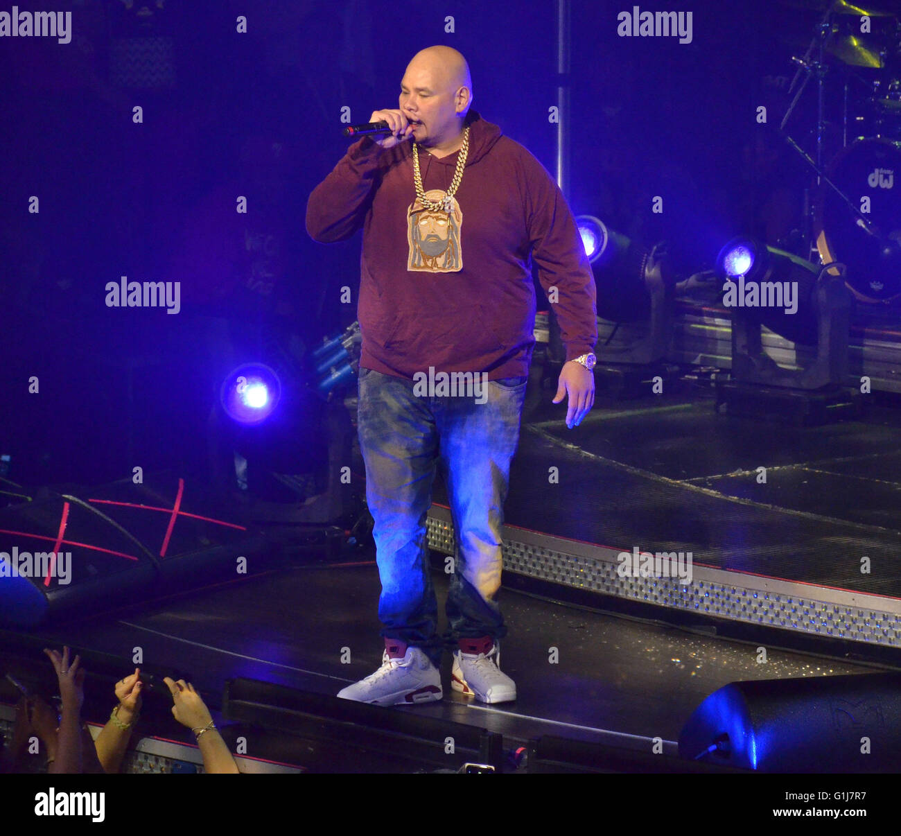 Las Vegas, Nevada, USA. 16th May, 2016. Rapper Fat Joe makes his Drai's ...