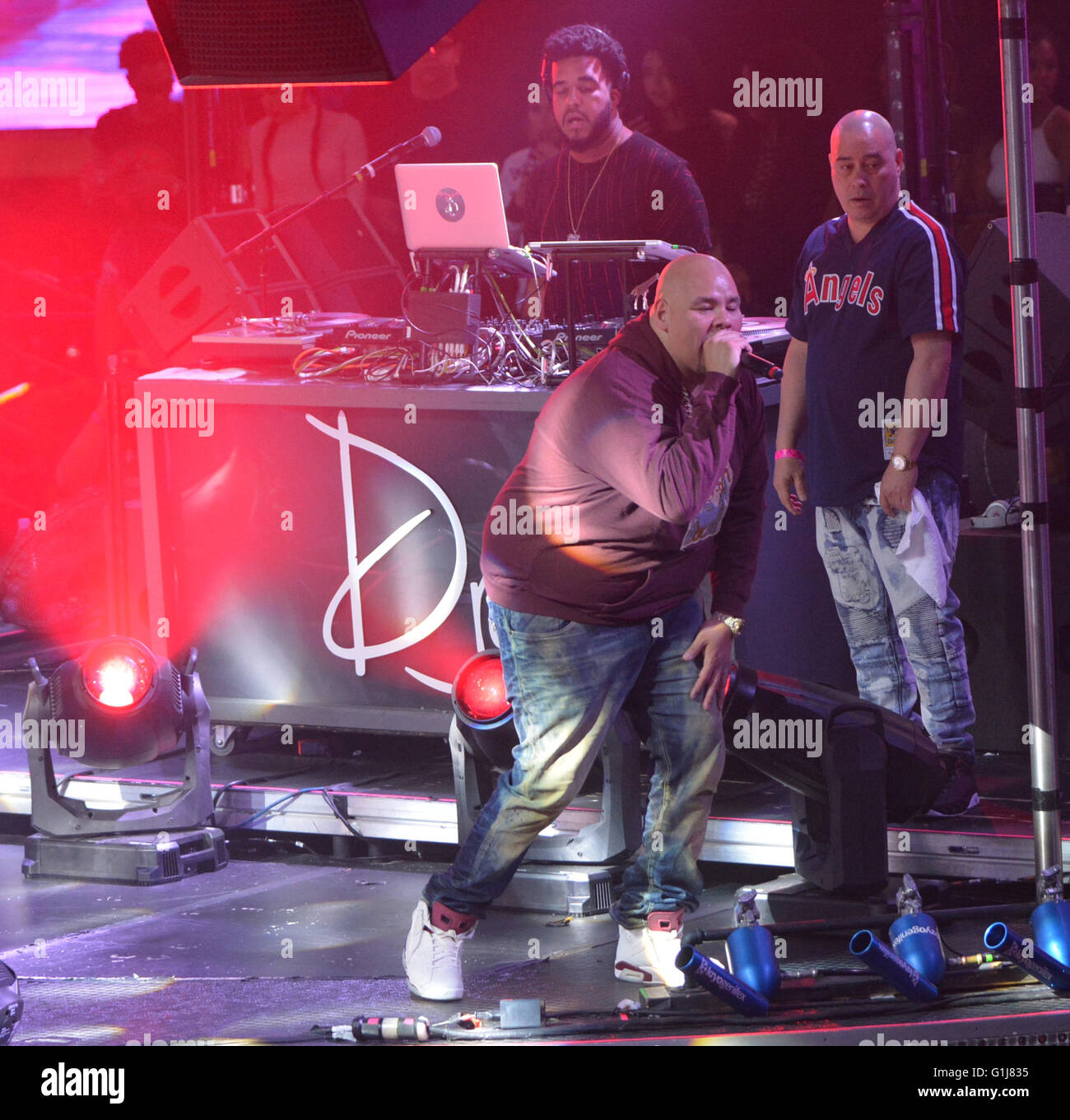 Las Vegas, Nevada, USA. 16th May, 2016. Rapper Fat Joe makes his Drai's ...