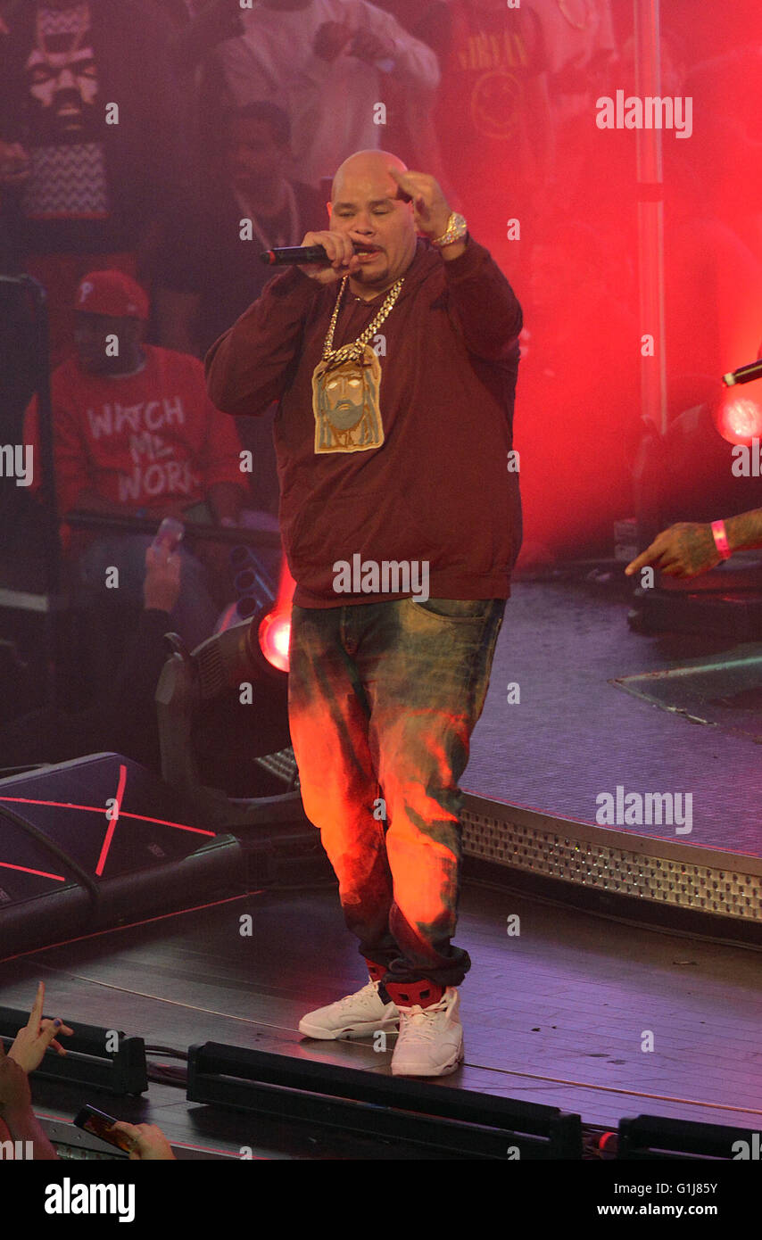 Las Vegas, Nevada, USA. 16th May, 2016. Rapper Fat Joe makes his Drai's ...