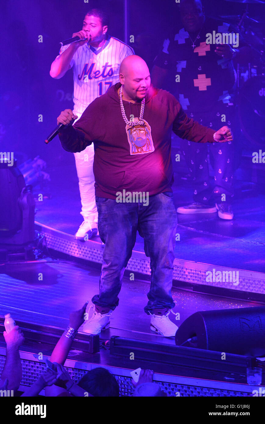Las Vegas, Nevada, USA. 16th May, 2016. Rapper Fat Joe makes his Drai's ...