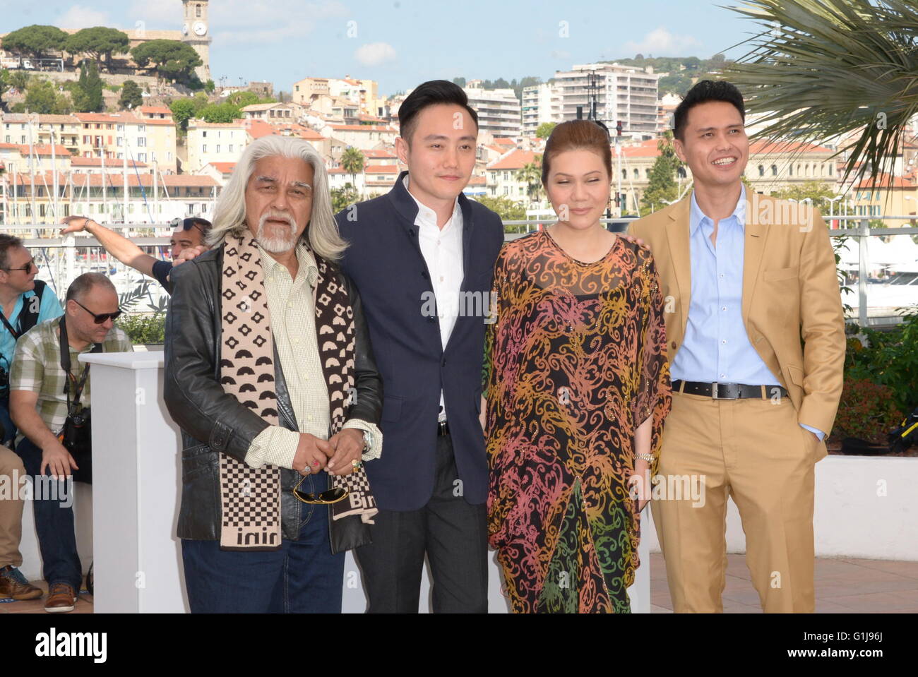 Cannes, France. 11th May, 2016. CANNES, FRANCE - MAY 16: (L-R) Actor ...