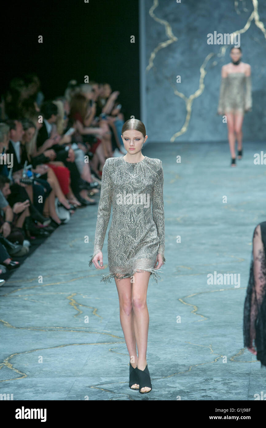 Sydney, Australia. 16th May,2016. Models on the catwalk for Misha ...