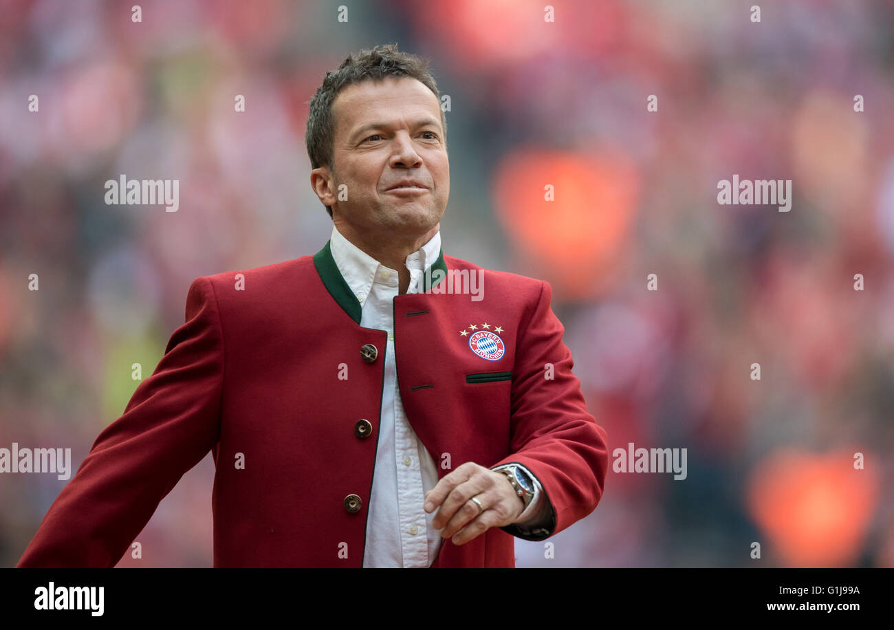 Munich, Germany. 14th May, 2016. Lothar Matthaeus at the celebration ...