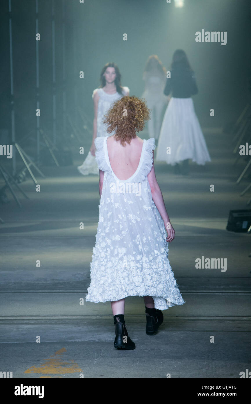Sydney, Australia. 16th May, 2016. Models on the catwalk for Australian ...