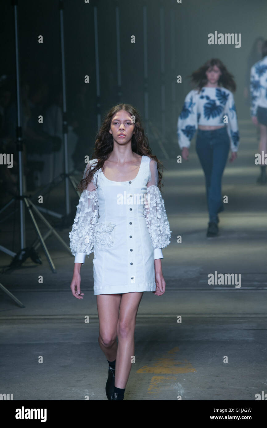 Sydney, Australia. 16th May, 2016. Models on the catwalk for Australian ...