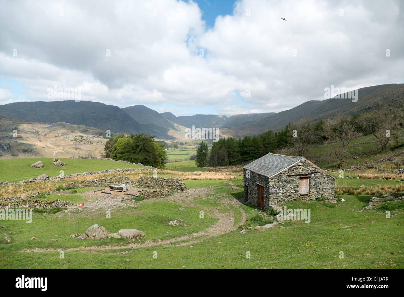 Cumbria kentmere horseshoe hi-res stock photography and images - Alamy