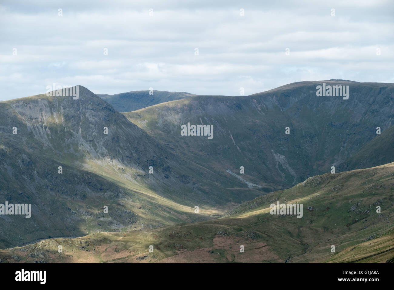 Cumbria kentmere horseshoe hi-res stock photography and images - Alamy