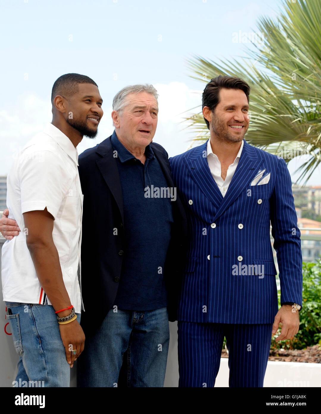 Cannes, France. 16th May, 2016. Usher Raymond IV & Robert De Niro ...