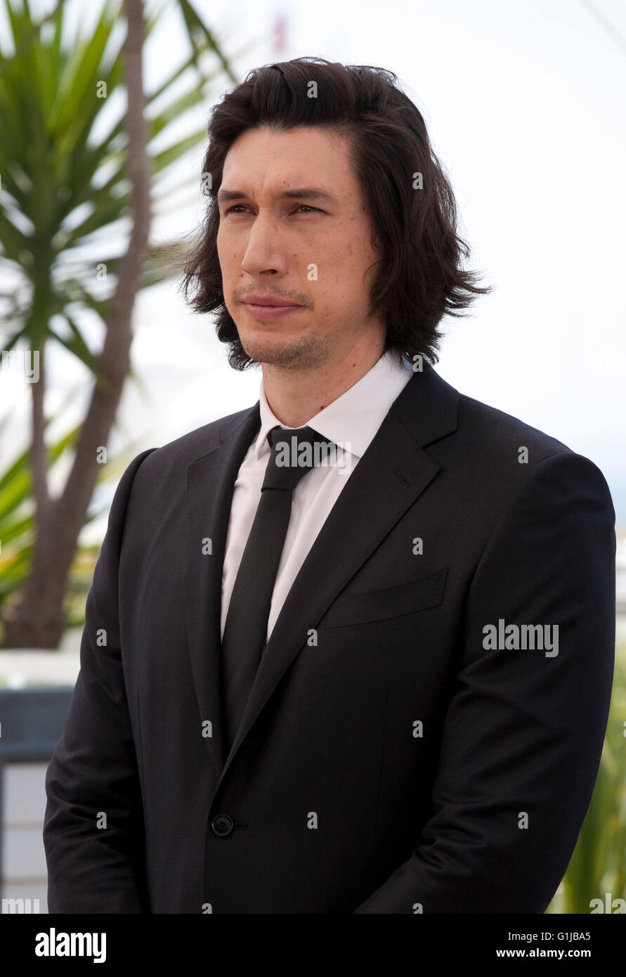 Cannes, France. 16th May, 2016. Actor Adam Driver, at the Paterson film ...