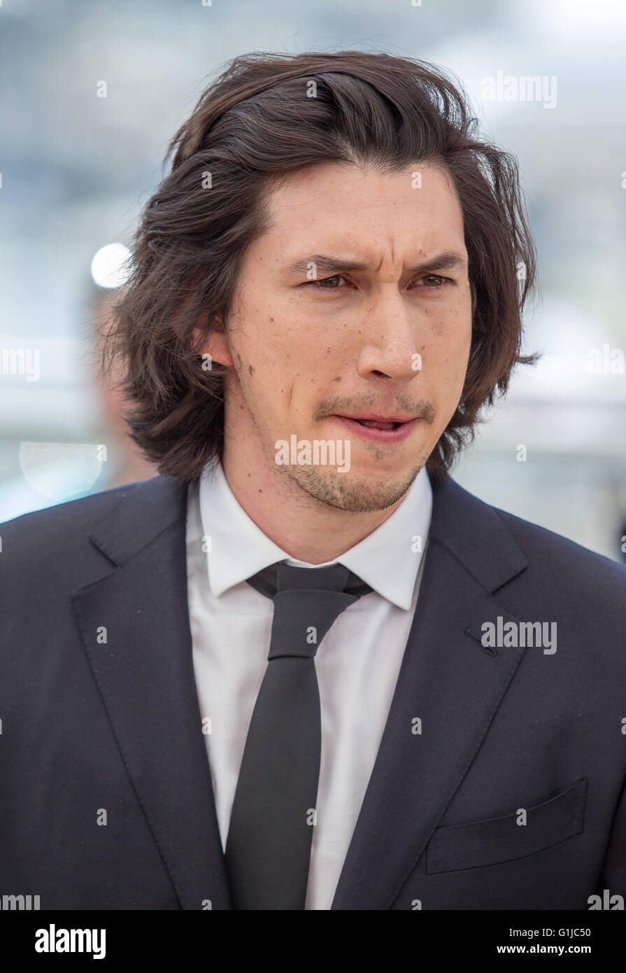 Cannes, France. 16th May, 2016. Adam Driver Actor Paterson, Photocall ...