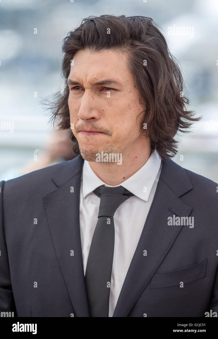 Cannes, France. 16th May, 2016. Adam Driver Actor Paterson, Photocall ...