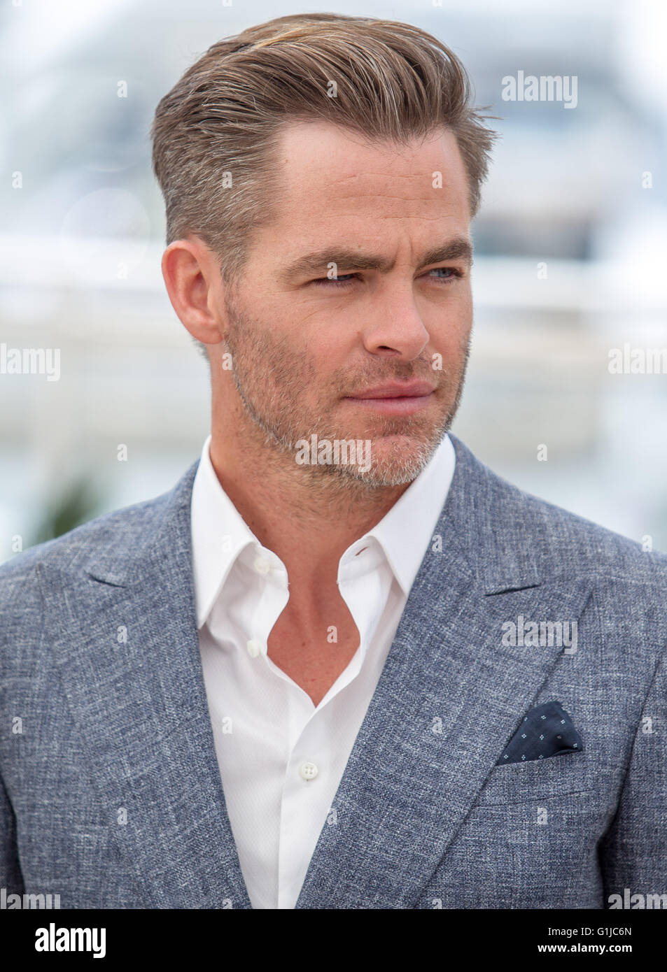 Cannes, France. 16th May, 2016. Chris Pine Actor Hell Or High Water ...