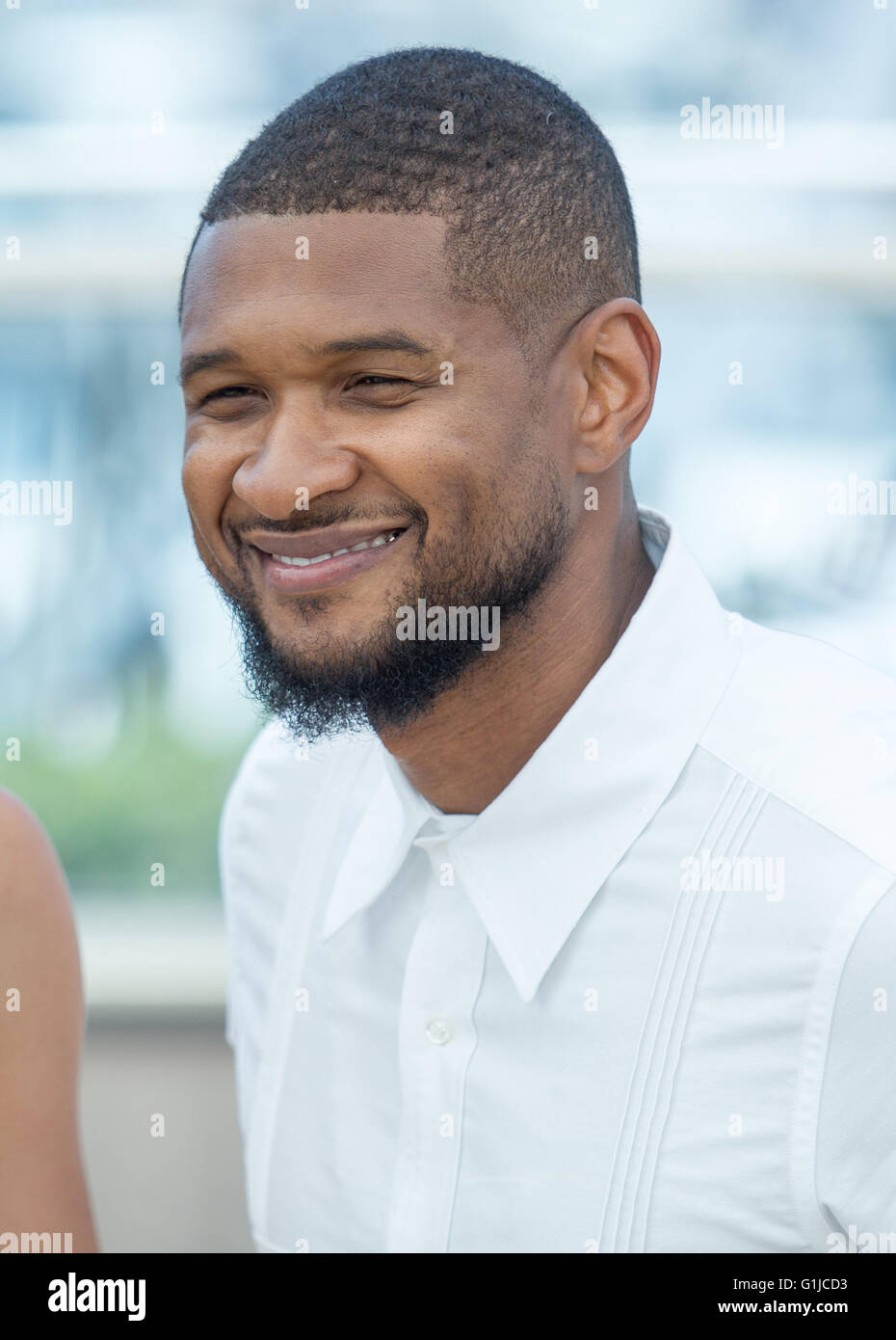 Cannes, France. 16th May, 2016. Usher Actor Hands Of Stone, Photocall ...