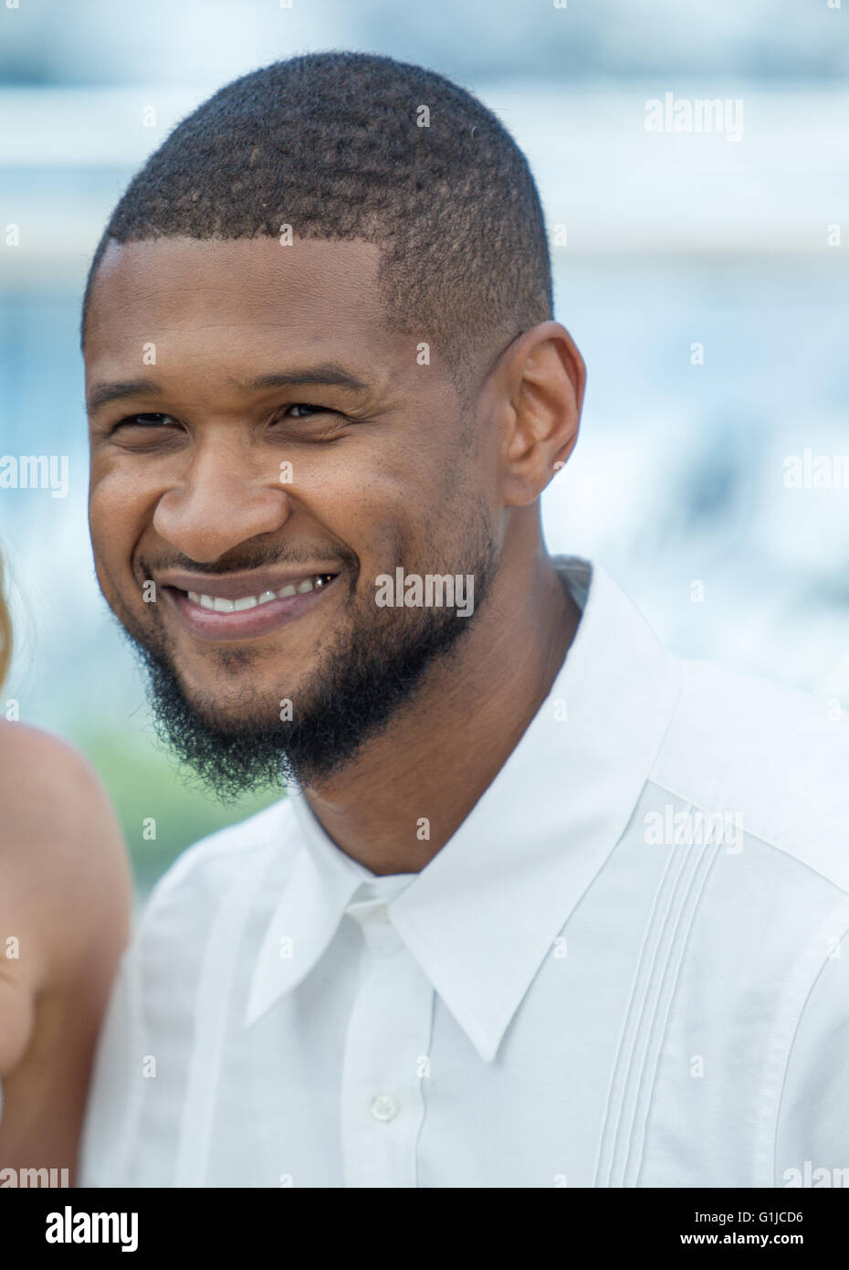 Cannes, France. 16th May, 2016. Usher Actor Hands Of Stone, Photocall ...