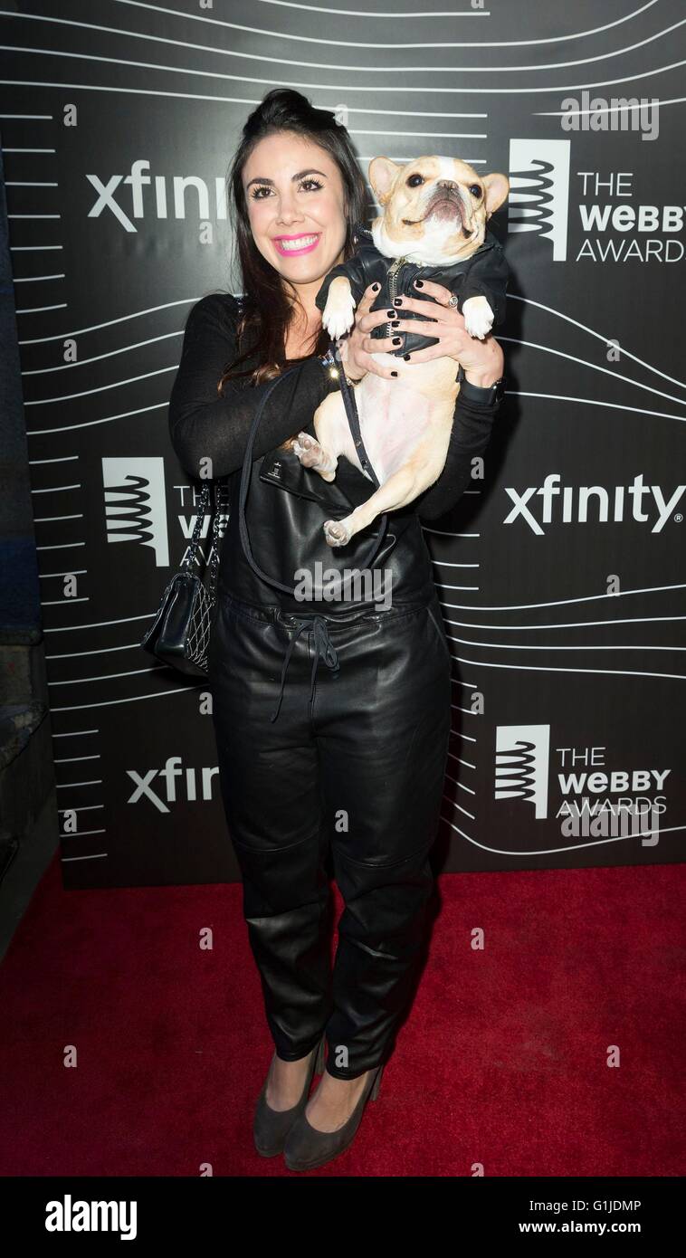 New York, NY, USA. 16th May, 2016. Chloe (dog) at arrivals for The 20th ...