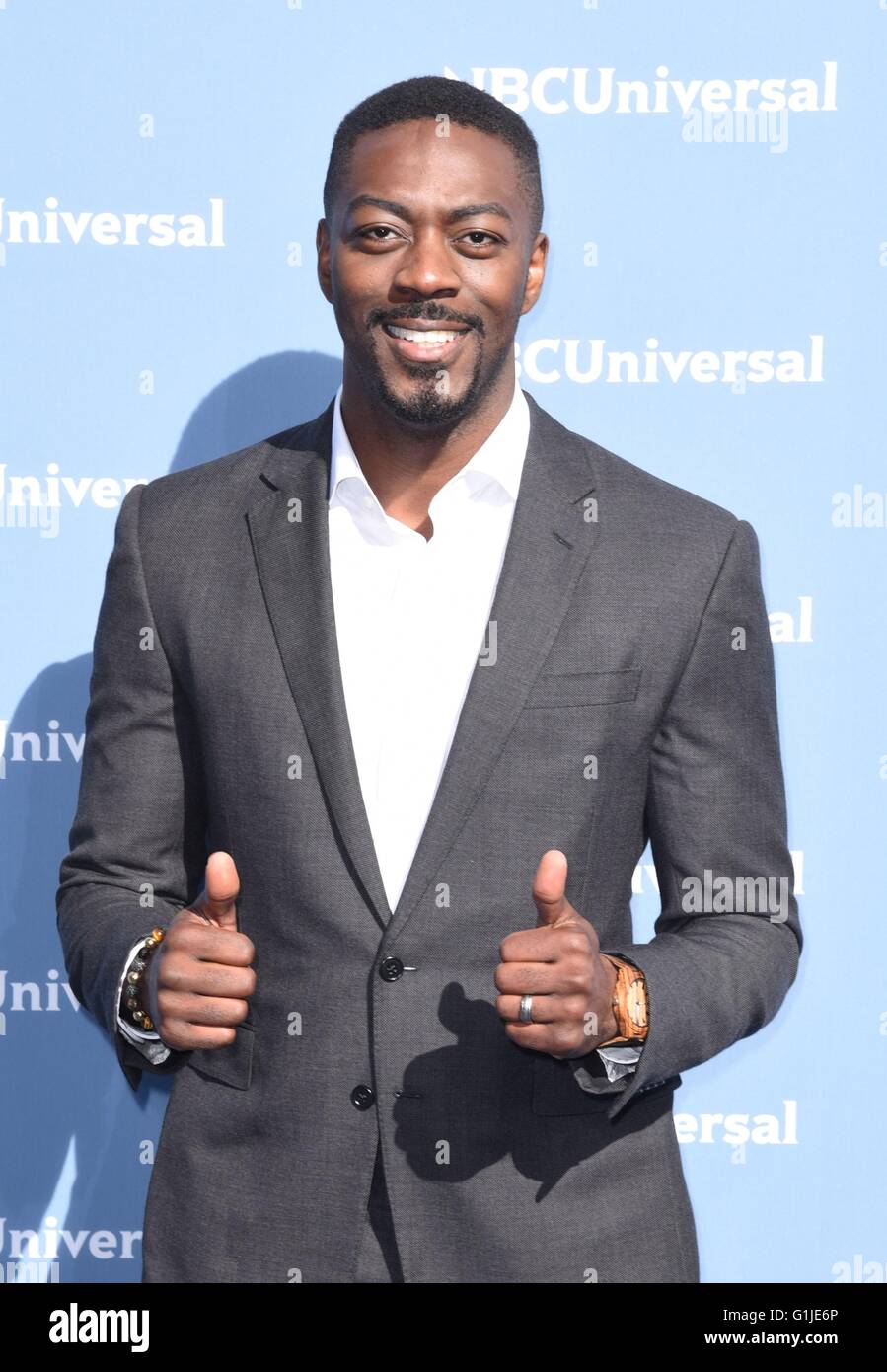 New York, NY, USA. 16th May, 2016. David Ajala at arrivals for NBC ...