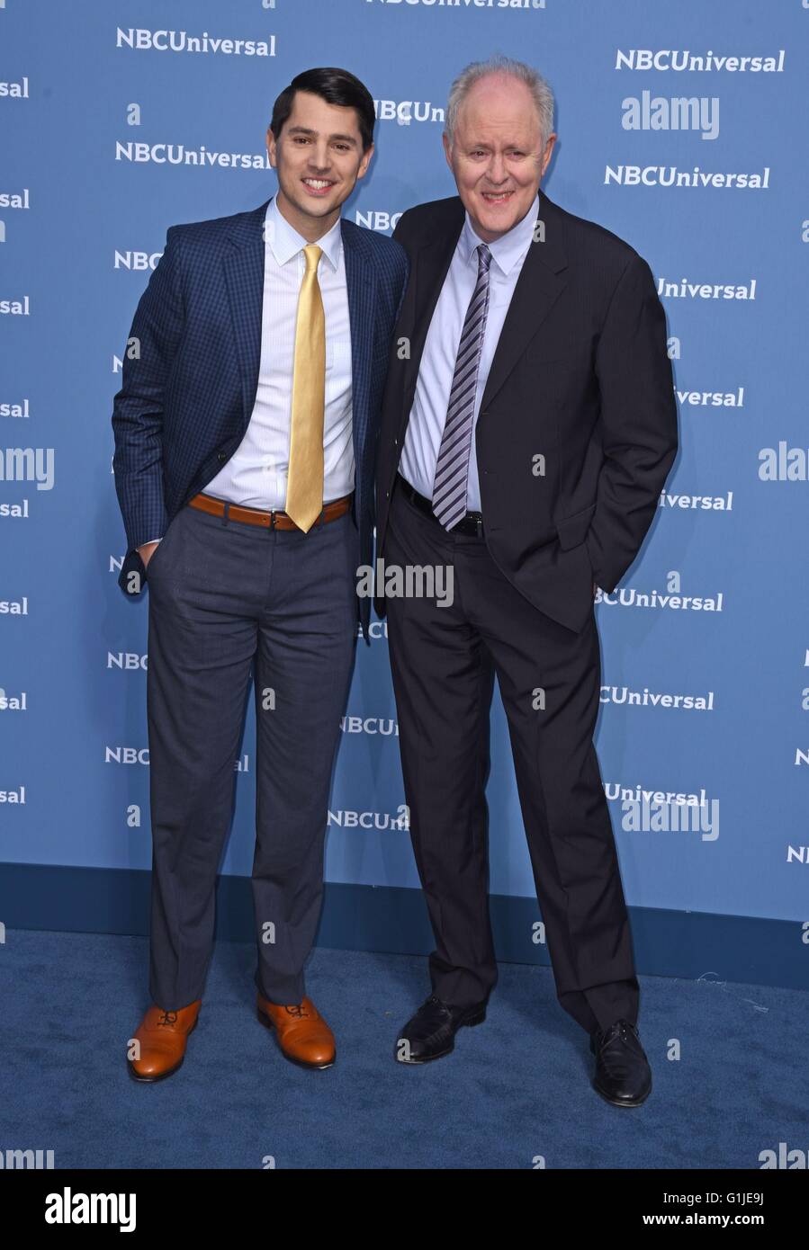 New York, NY, USA. 16th May, 2016. Nick D'Agosto, John Lithgow at ...