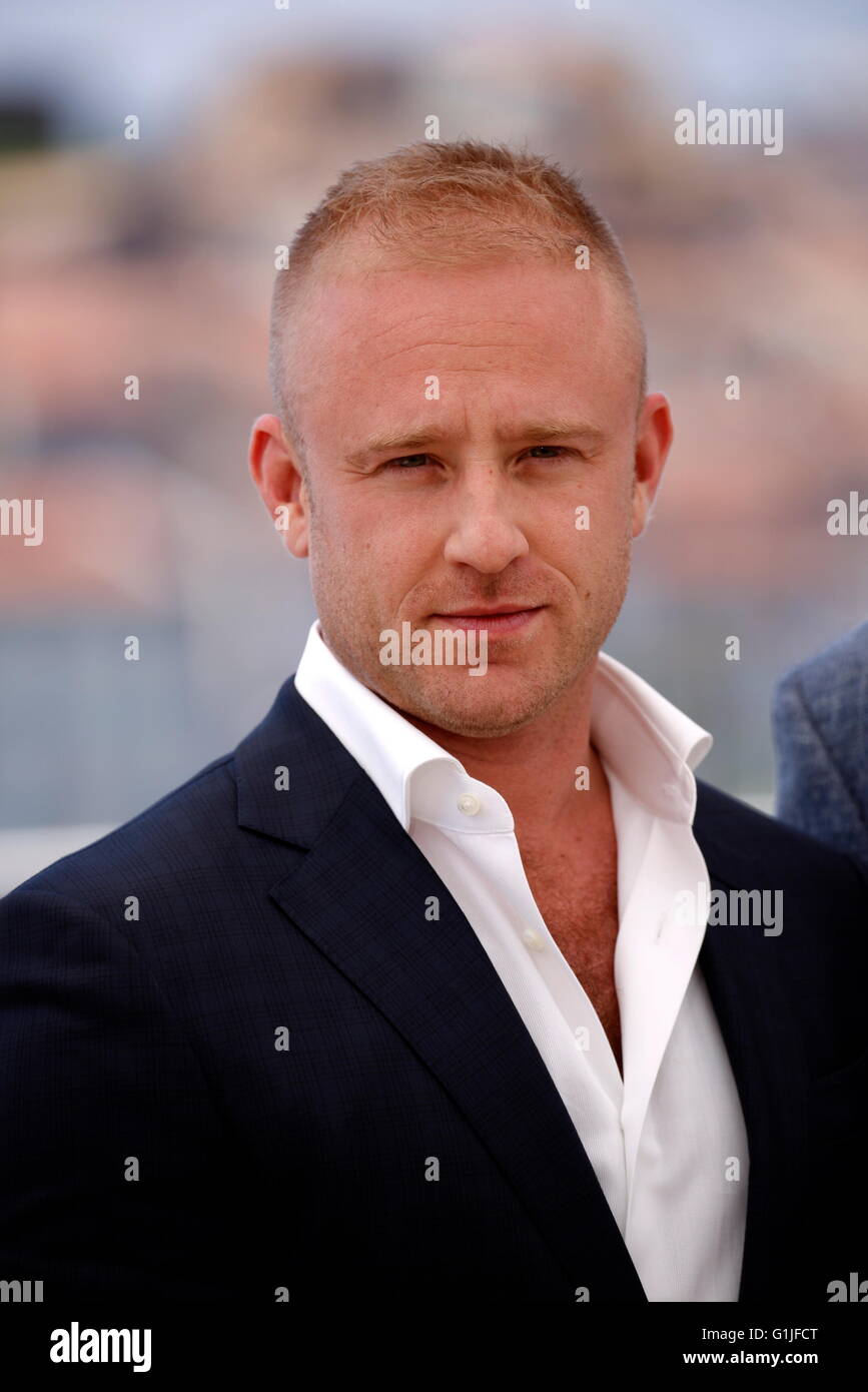 Cannes, France. 16th May, 2016. Actor Ben Foster attends the photocall ...