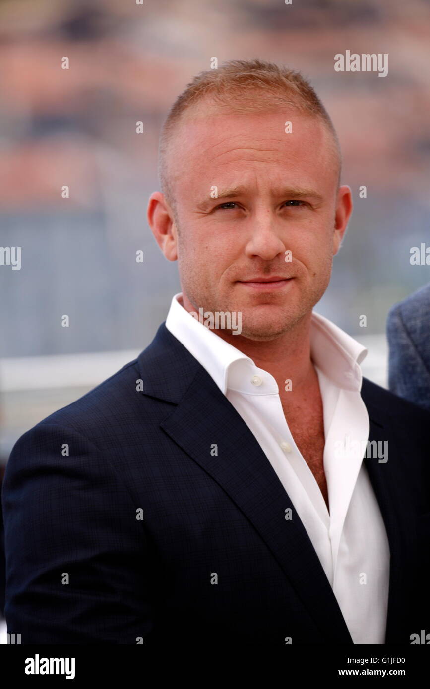 Cannes, France. 16th May, 2016. Actor Ben Foster attends the photocall ...