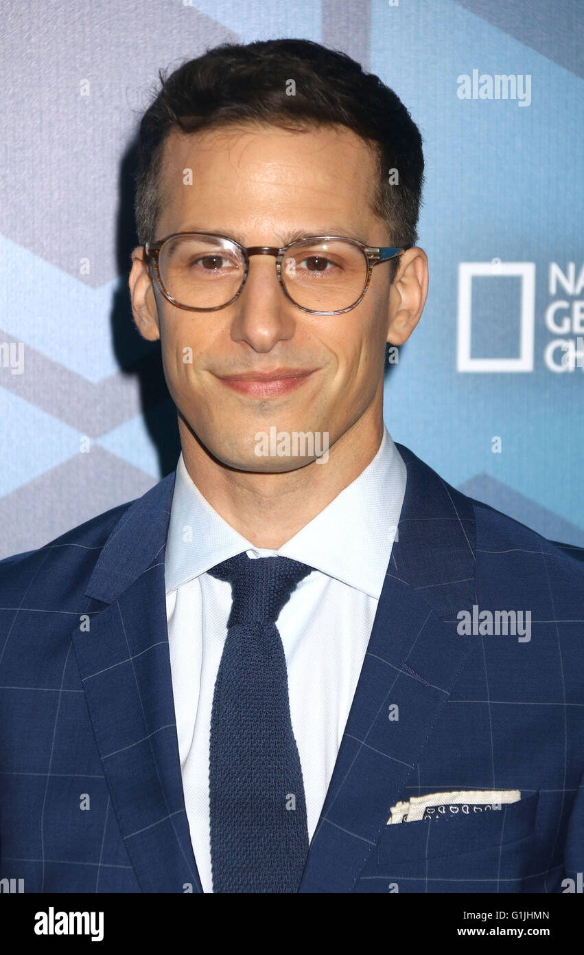 New York, USA. 16th May, 2016. Actor ANDY SAMBERG attends 2016 Fox ...