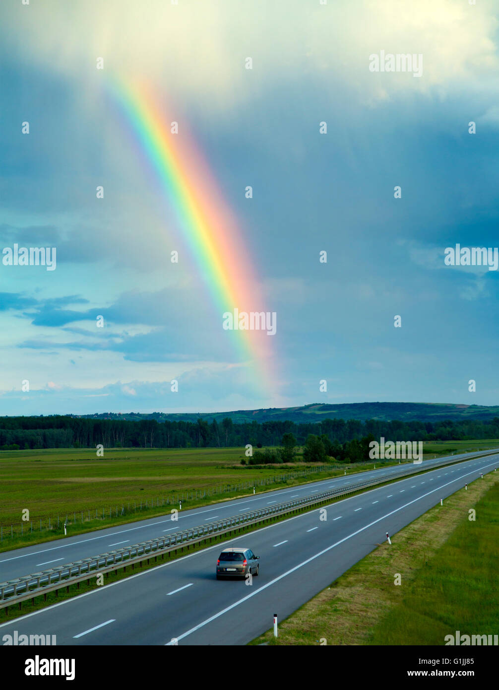 Rainbow view hi-res stock photography and images - Alamy