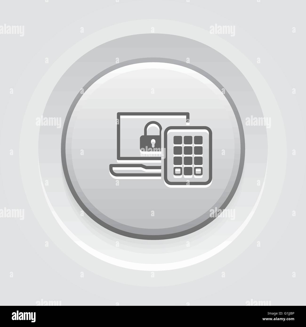 Secure Access Icon Stock Vector Image & Art - Alamy