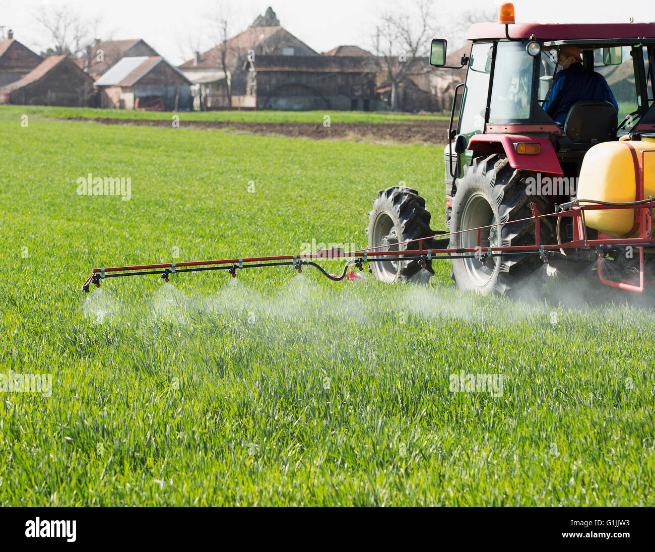 Tractor and sprayer hi-res stock photography and images - Alamy