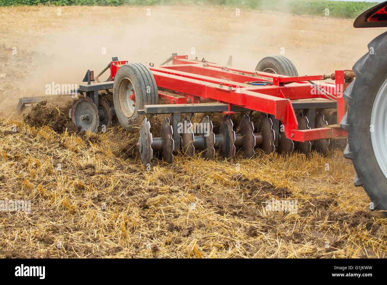 Disc harrow hi-res stock photography and images - Alamy