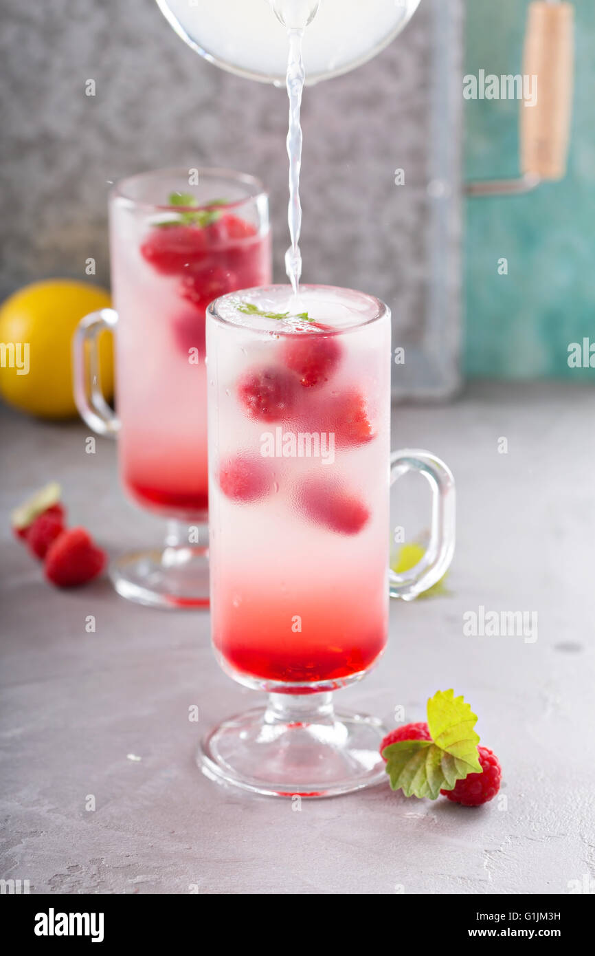Pink lemonade color hi-res stock photography and images - Alamy