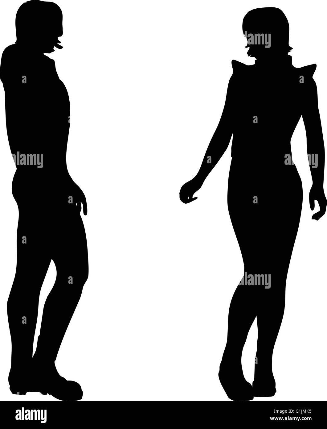 Contraposto Stock Vector Images - Alamy