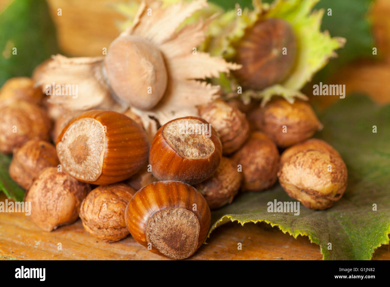Hazelnut snack hi-res stock photography and images - Alamy