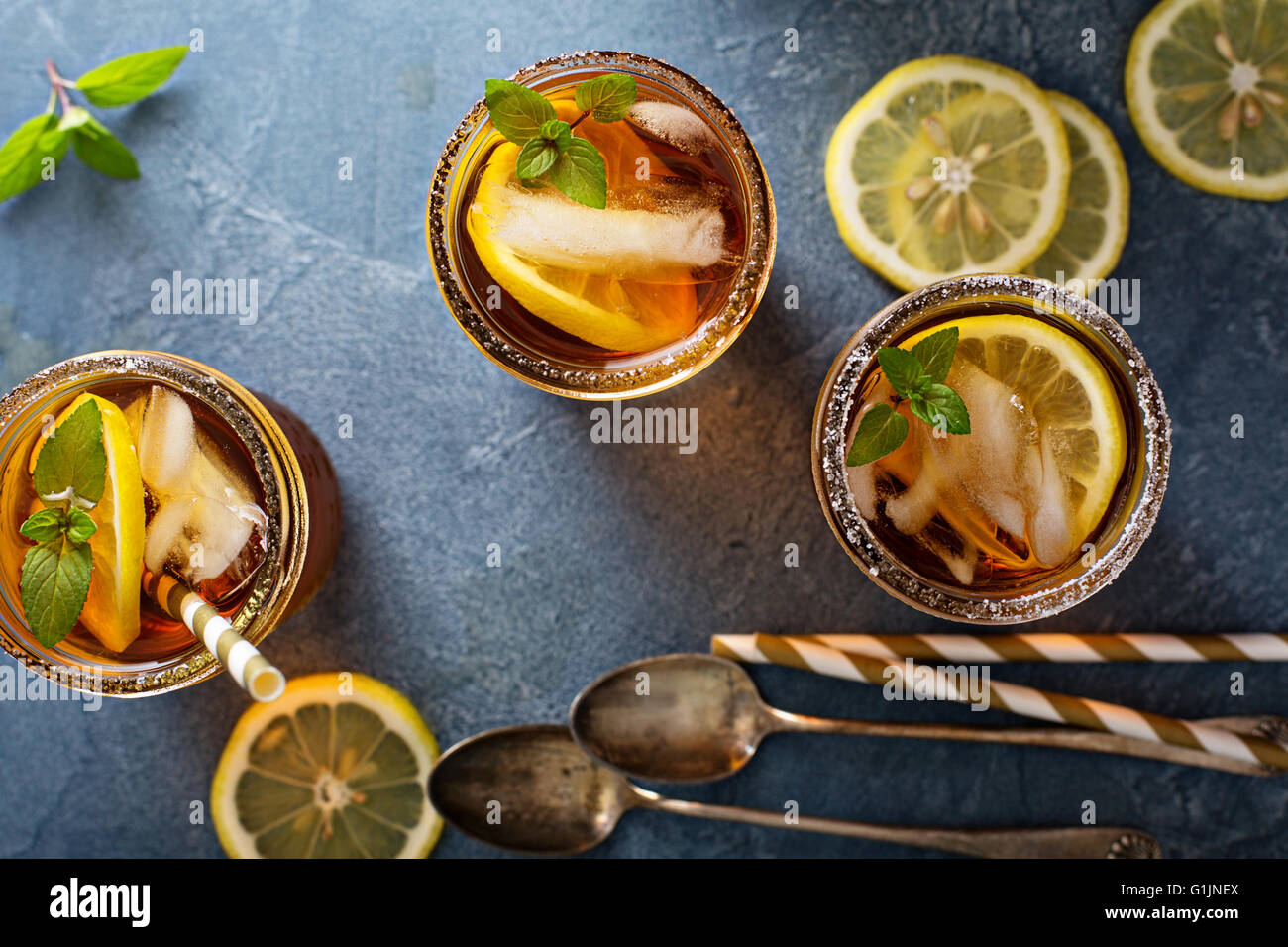Overhead shot white cup hi-res stock photography and images - Alamy