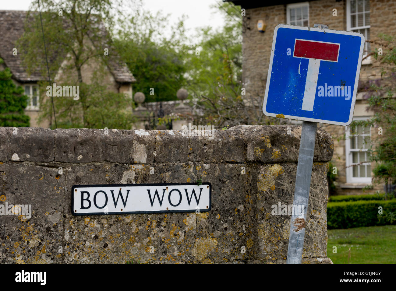 Odd named streets hi-res stock photography and images - Alamy