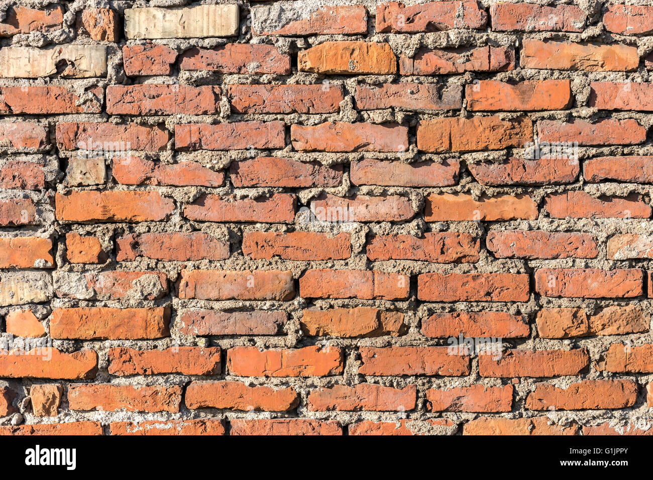 Background of old brick wall pattern texture Stock Photo - Alamy
