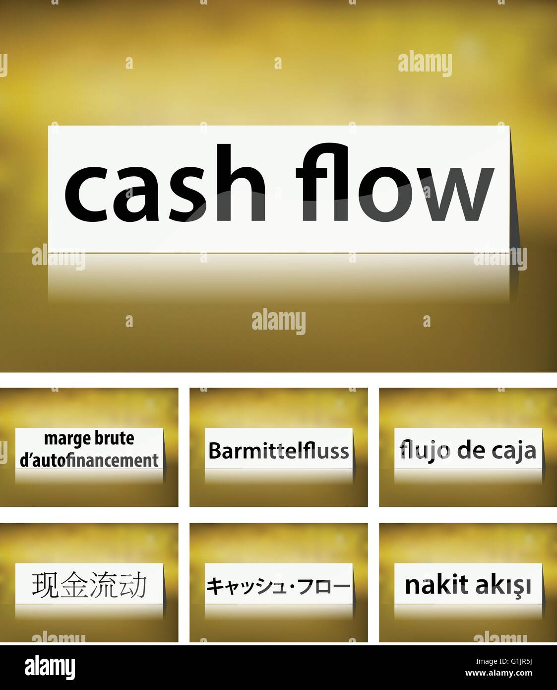 Strategic cash flow management Stock Vector Images - Alamy