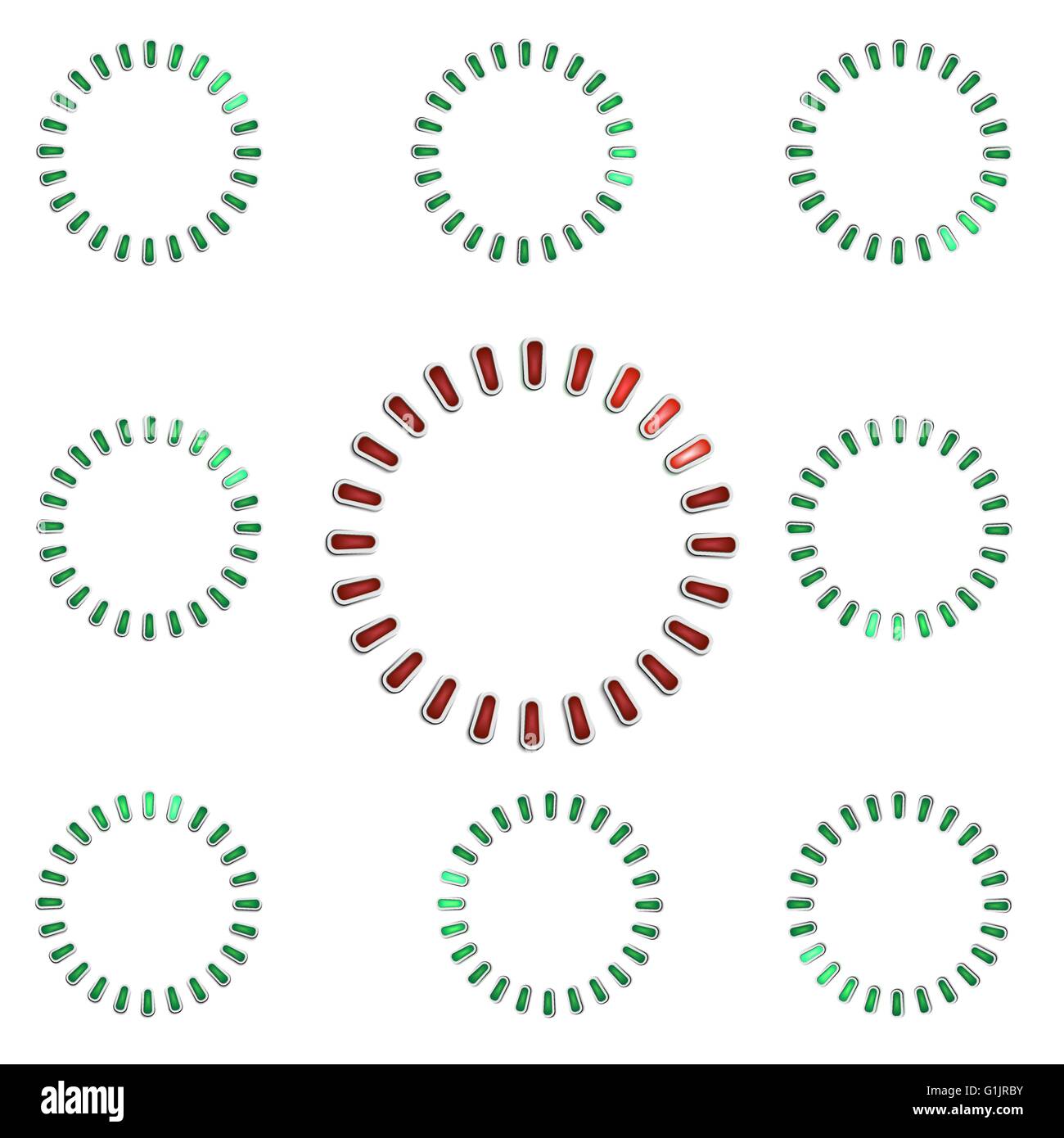 Circular loading sign Stock Vector Image & Art - Alamy