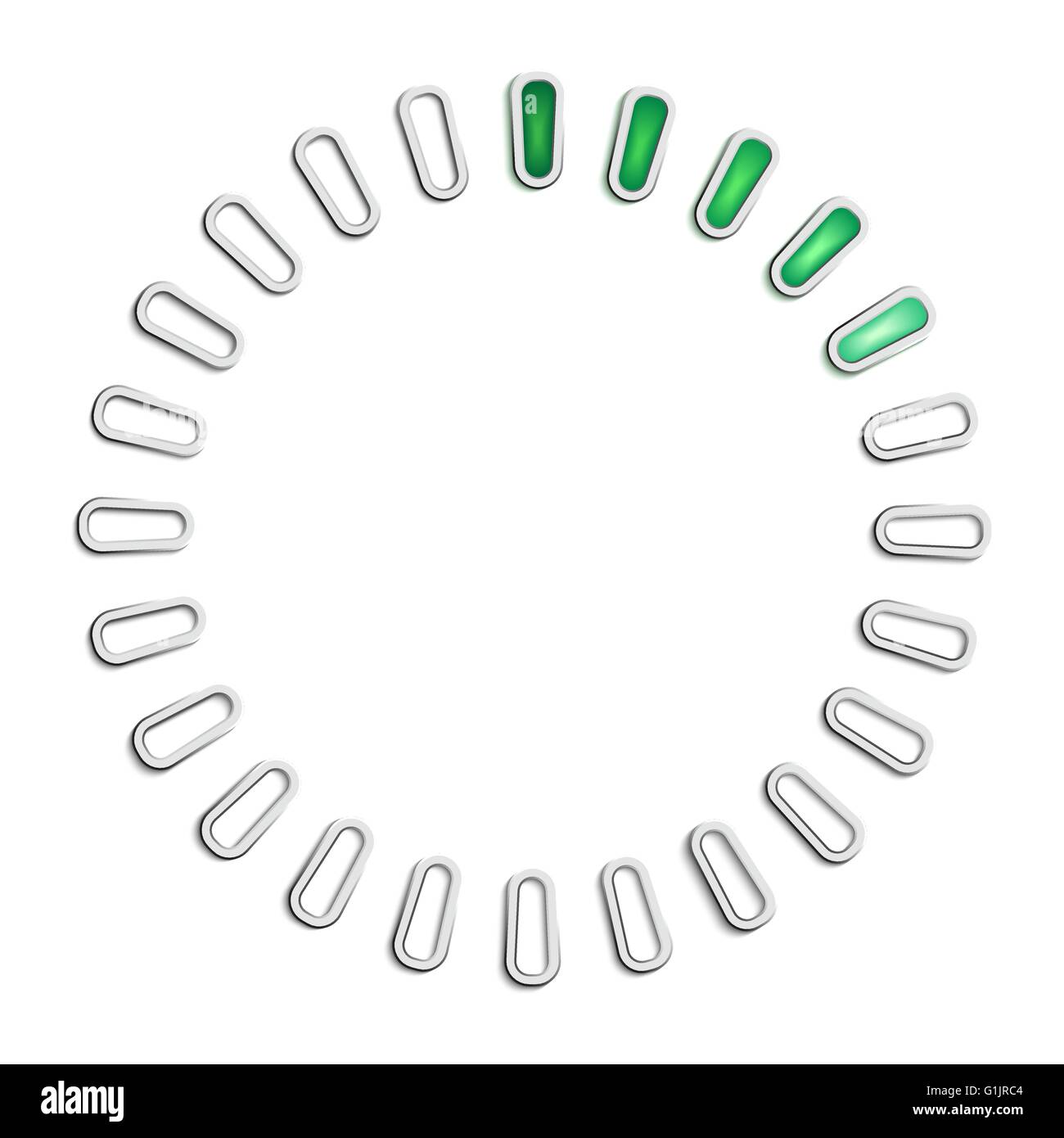 Circular loading sign Stock Vector Image & Art - Alamy