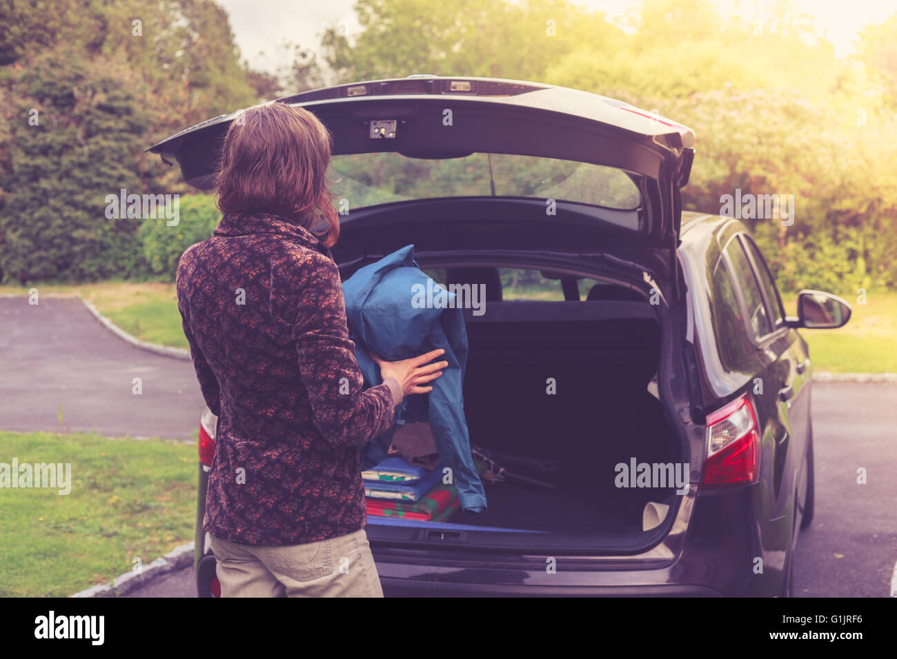 Trunk vehicle hi-res stock photography and images - Alamy