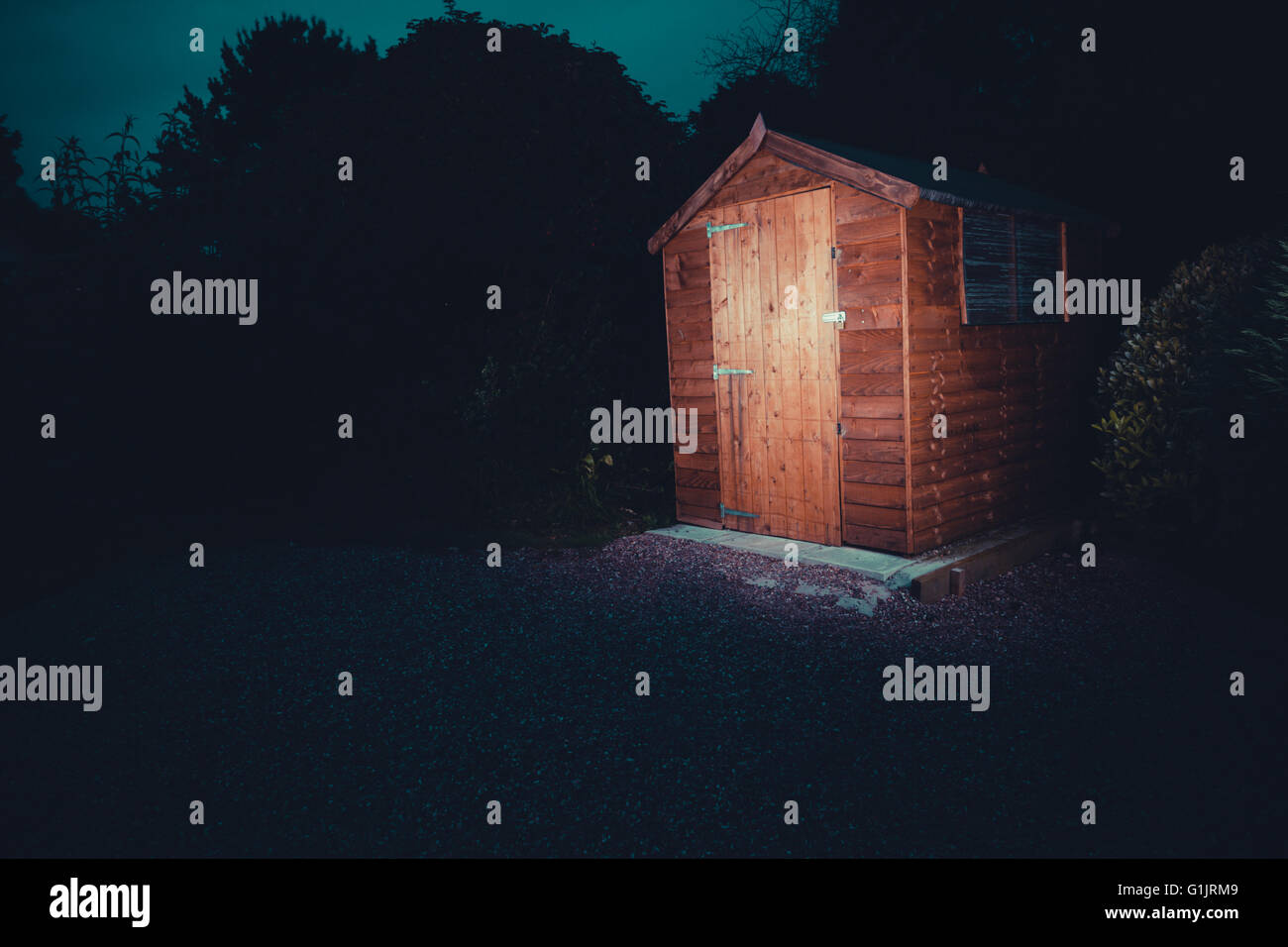 Garden shed hi-res stock photography and images - Alamy