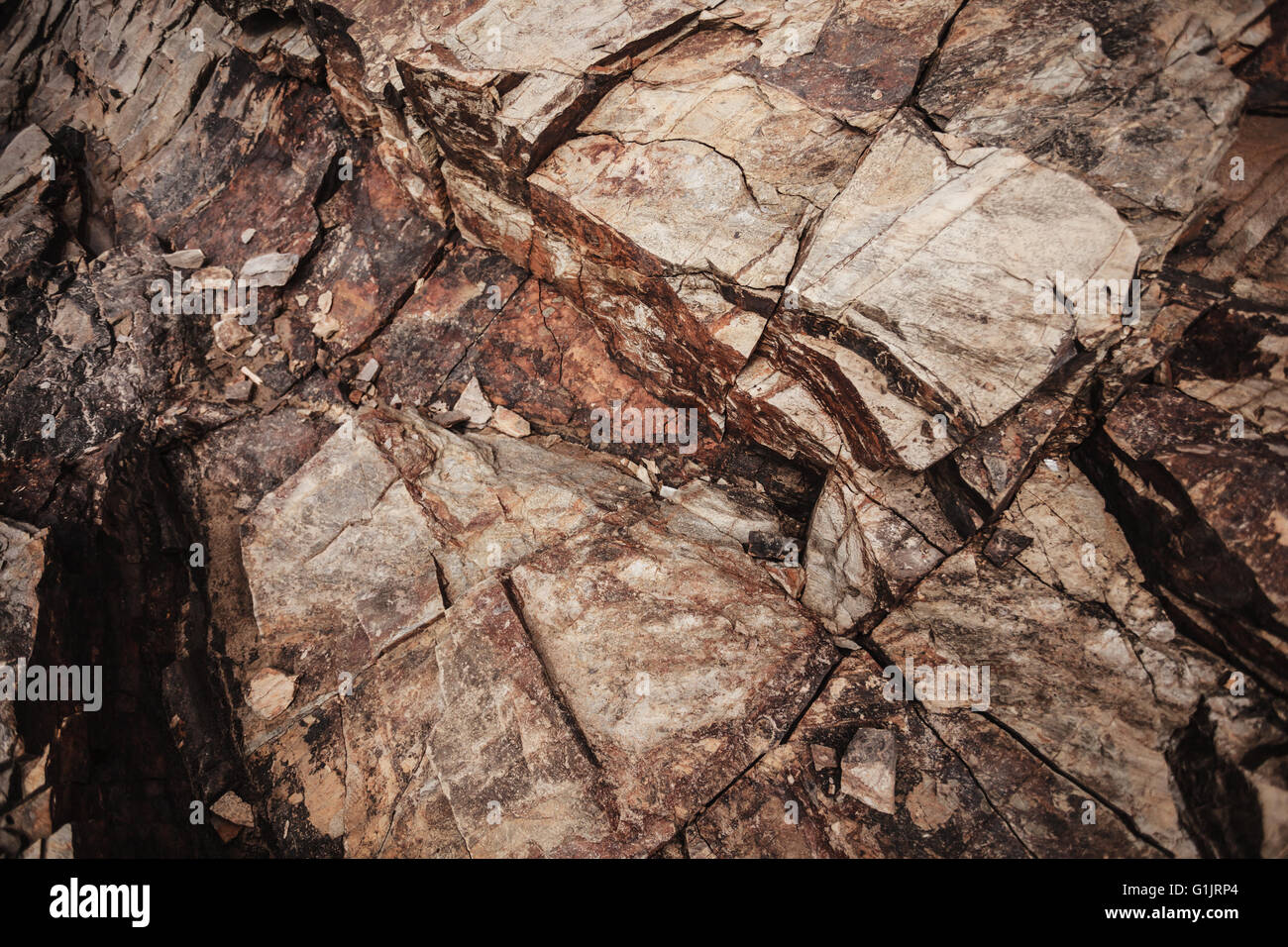 Close up on a geological rock surface Stock Photo - Alamy