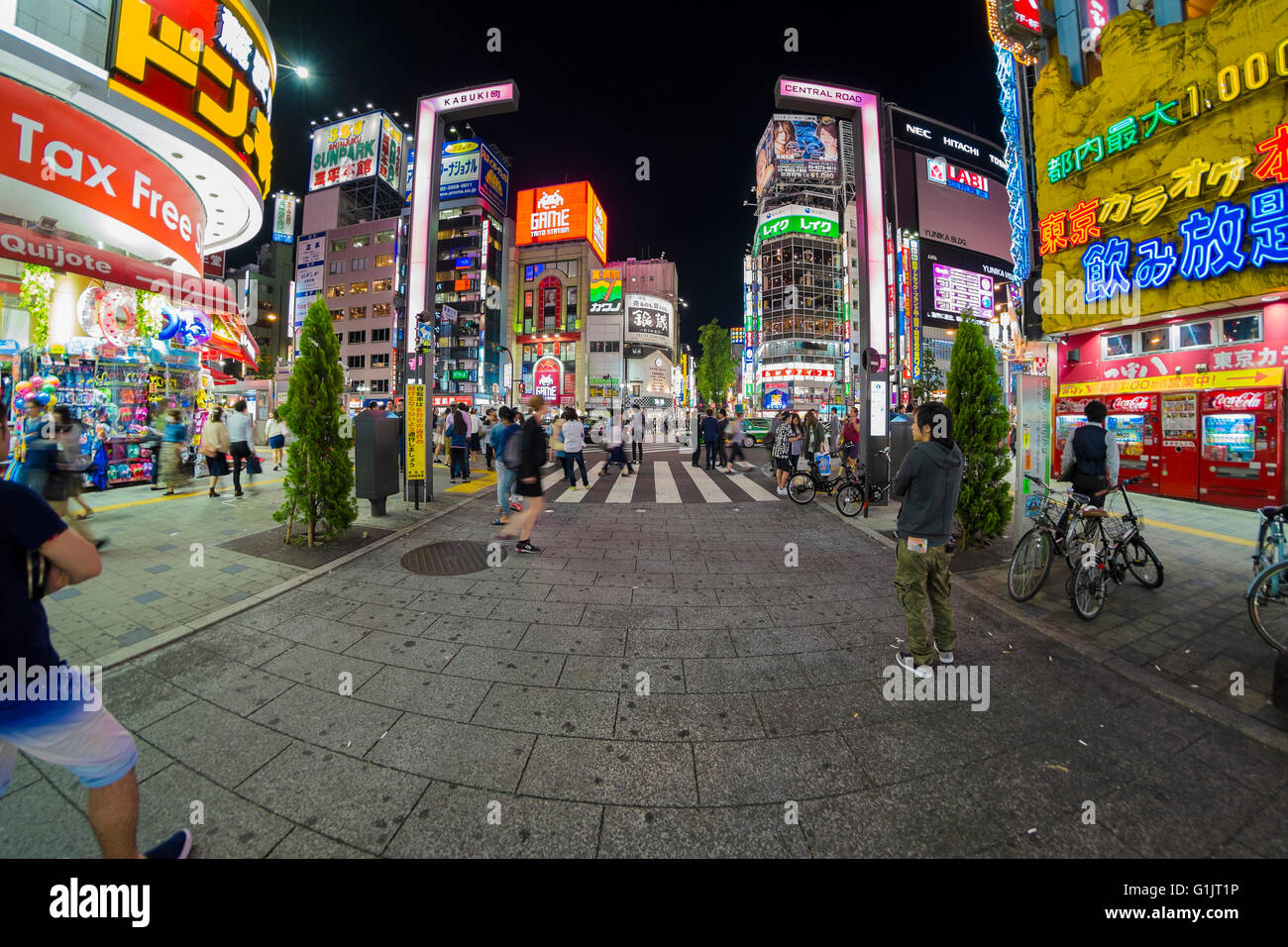 Tokyo neon lights hi-res stock photography and images - Alamy